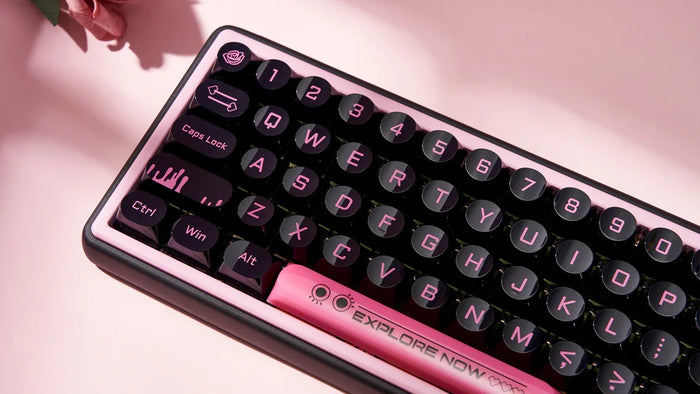 Chilkey Dark Blush 170 Key DDA Profile Dye Sub PC Keycap Set