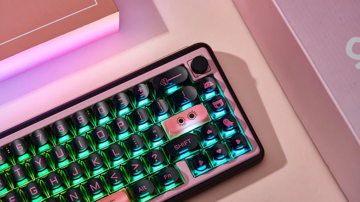 Chilkey Dark Blush 170 Key DDA Profile Dye Sub PC Keycap Set