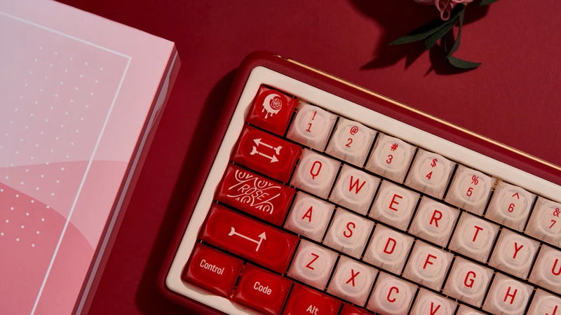 Chilkey Wild Rose 170 Key DDA Profile Dye Sub PC Keycap Set