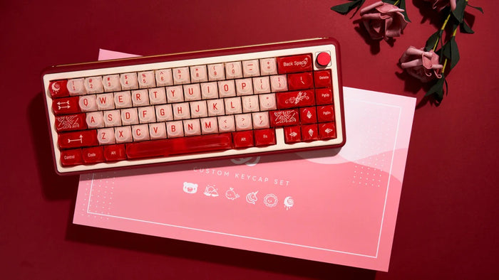 Chilkey Wild Rose 170 Key DDA Profile Dye Sub PC Keycap Set