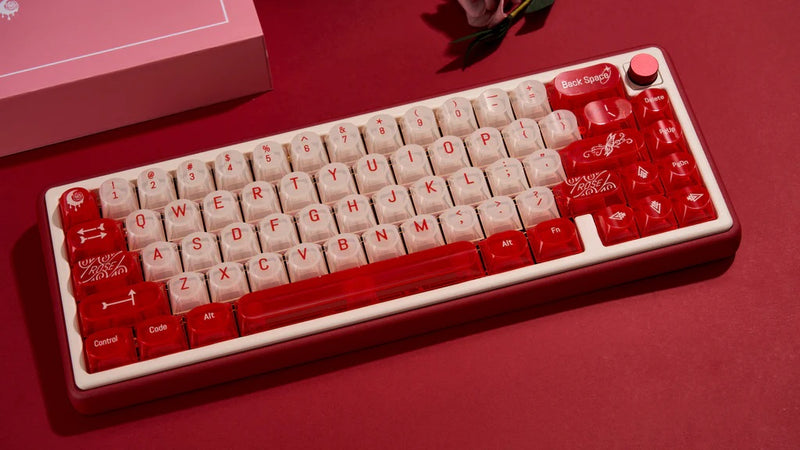 Chilkey Wild Rose 170 Key DDA Profile Dye Sub PC Keycap Set