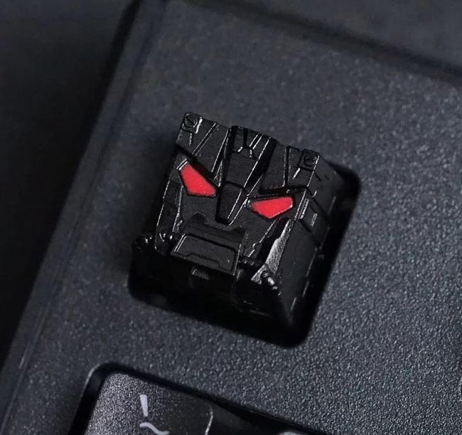 Hot Keys Project HKP Tank Black Red Eyes Artisan Keycap