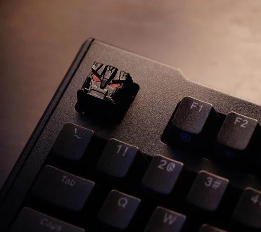 Hot Keys Project HKP Tank Black Red Eyes Artisan Keycap