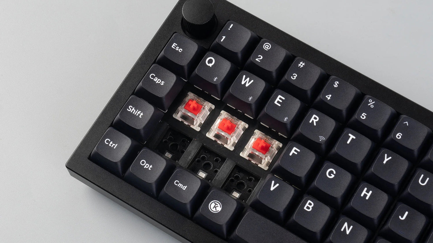 Keychron Q15 Max Aluminum 65% Ortholinear Hotswap Wireless Keyboard