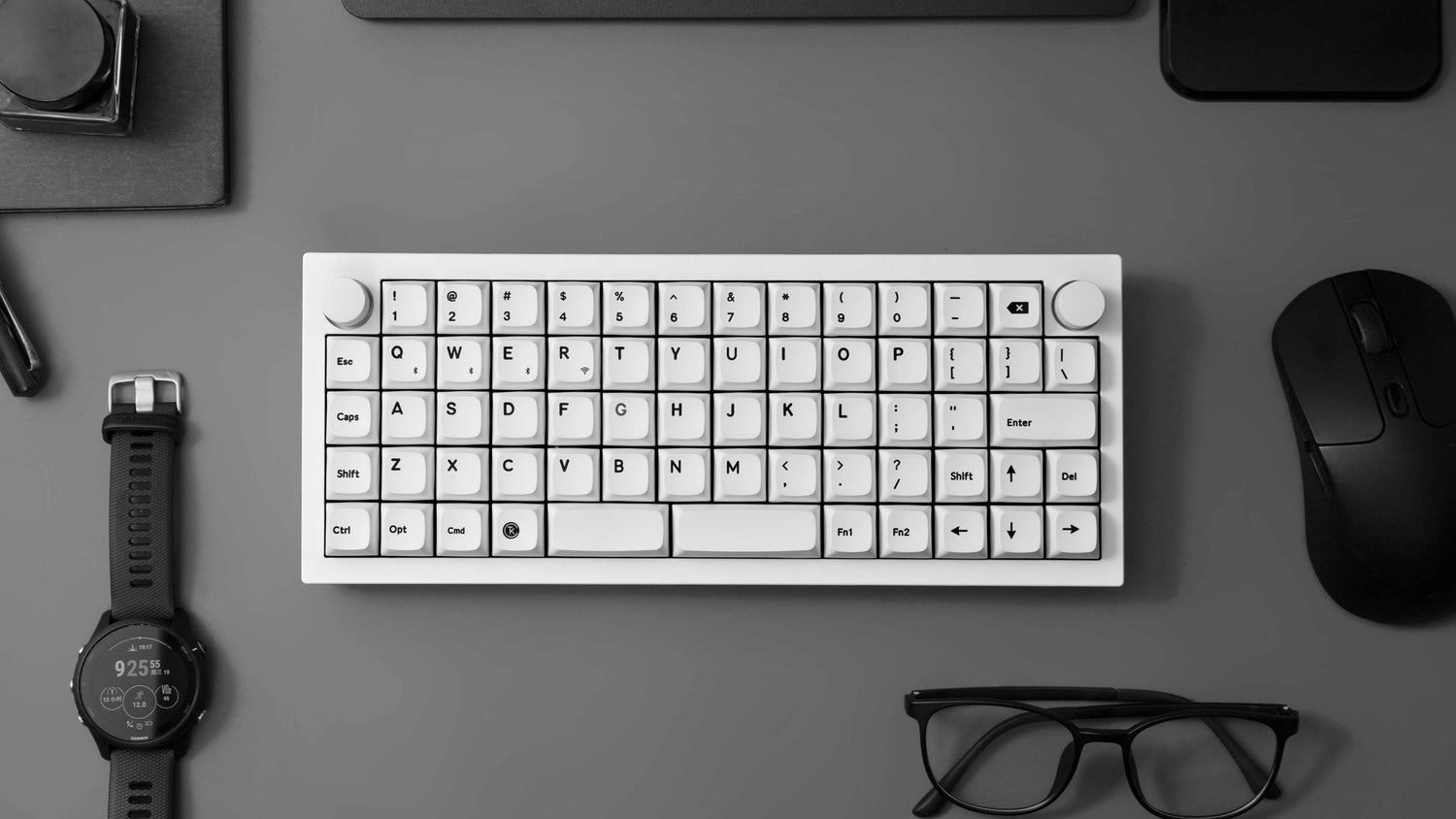 Keychron Q15 Max Aluminum 65% Ortholinear Hotswap Wireless Keyboard