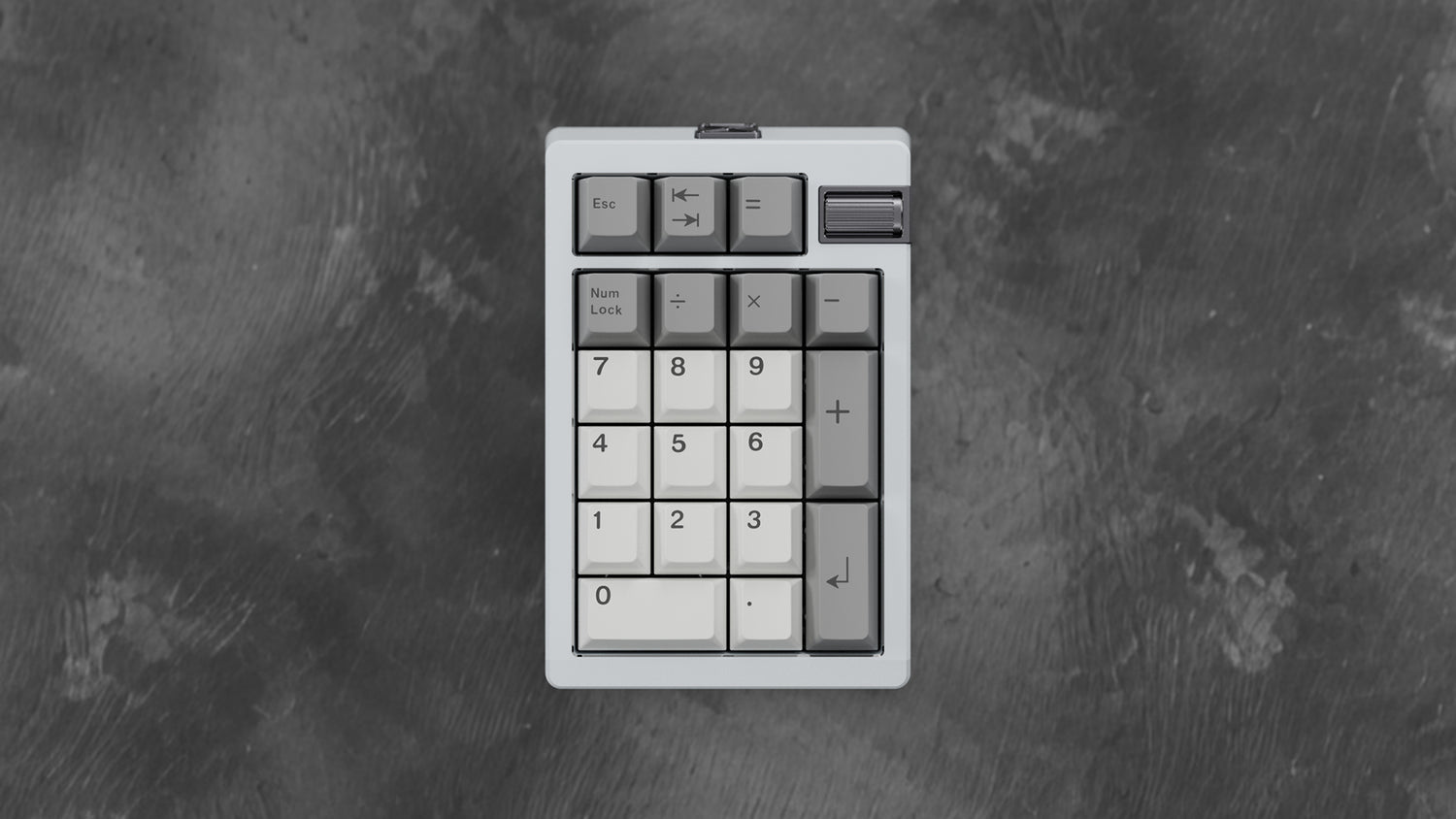 Meletrix ZoomPad TIGA Aluminum Barebones Numpad DIY Kit