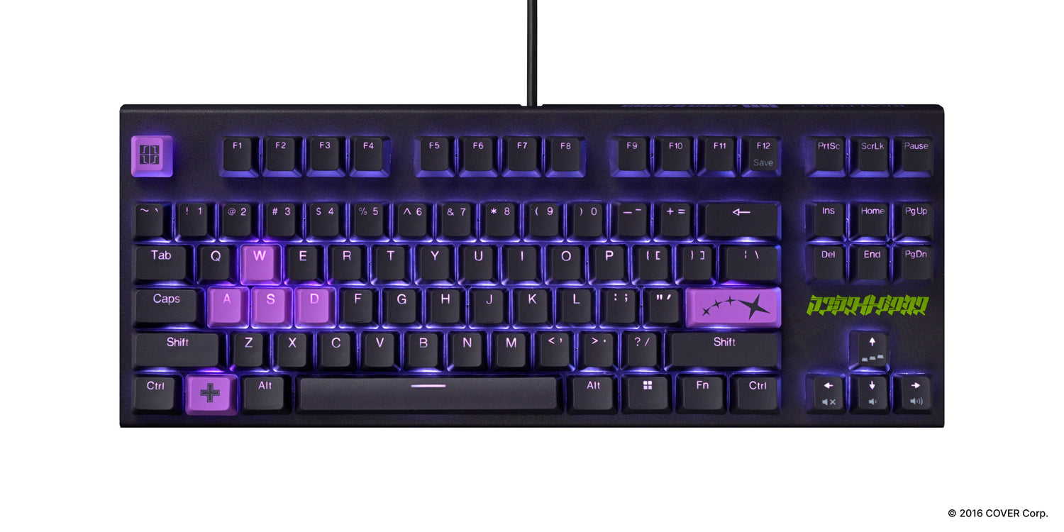 hololive x Realforce GX1 La+ Darknesss Keyboard