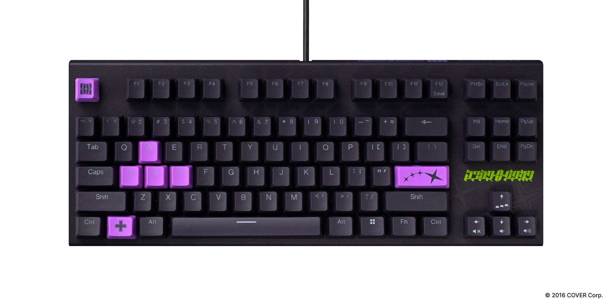 hololive x Realforce GX1 La+ Darknesss Keyboard