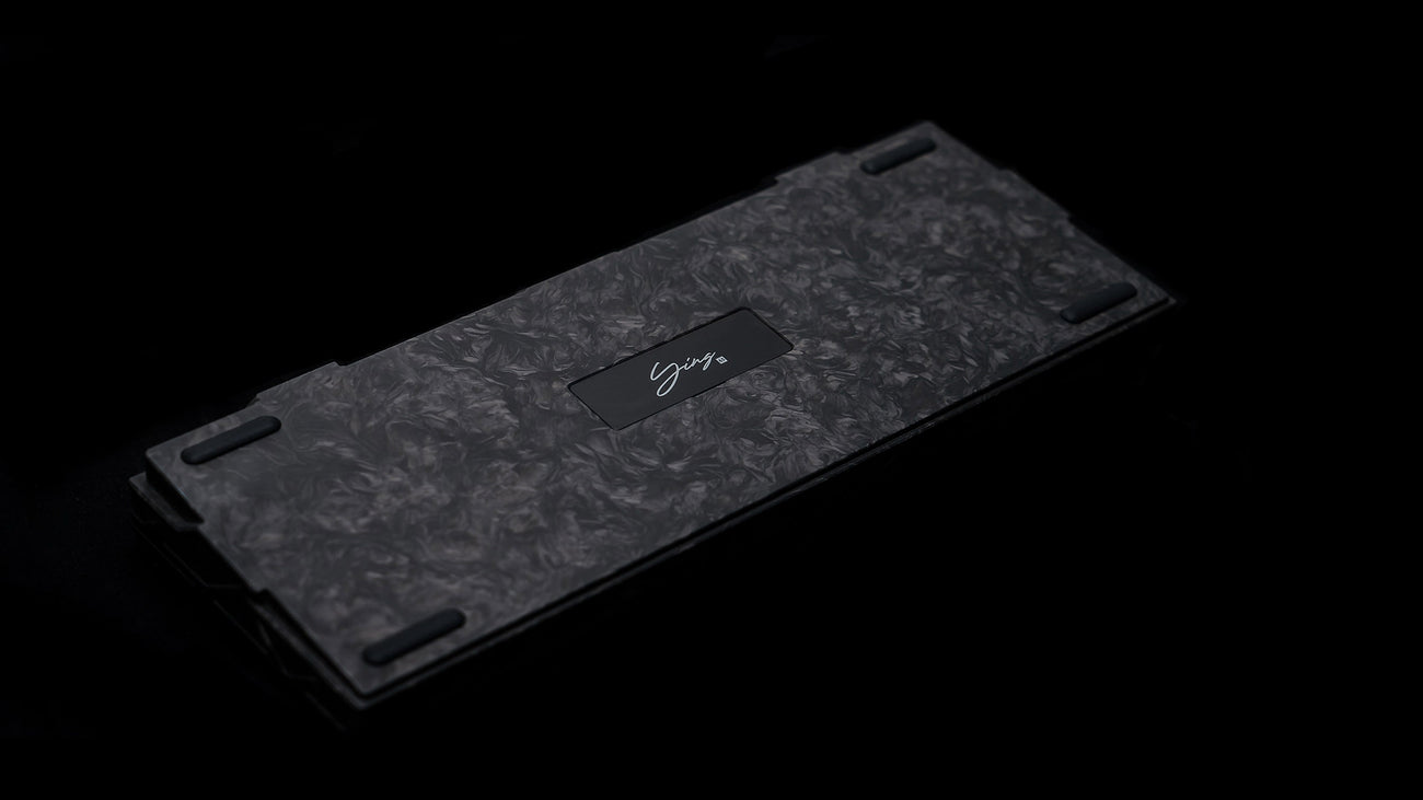WLMOUSE Ying63 HE 8K Forged Carbon Fiber RGB Keyboard