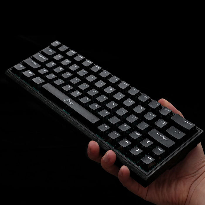 WLMOUSE Ying63 HE 8K Forged Carbon Fiber RGB Keyboard