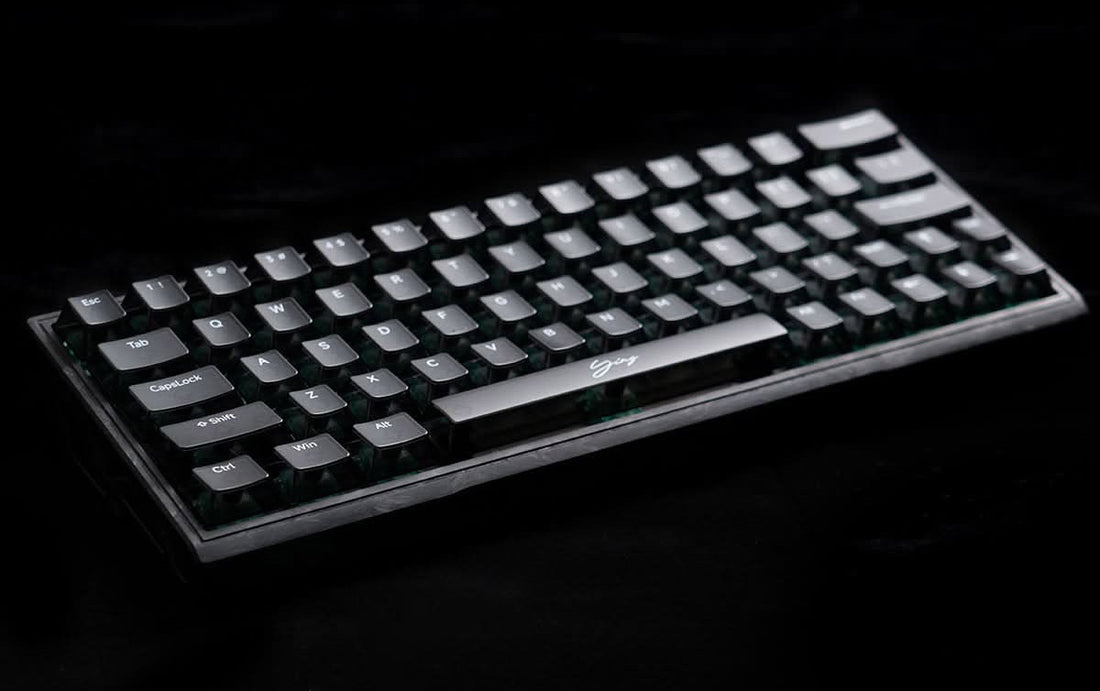 WLMOUSE Ying63 HE 8K Forged Carbon Fiber RGB Keyboard