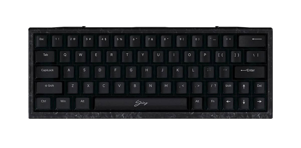 WLMOUSE Ying63 HE 8K Forged Carbon Fiber RGB Keyboard