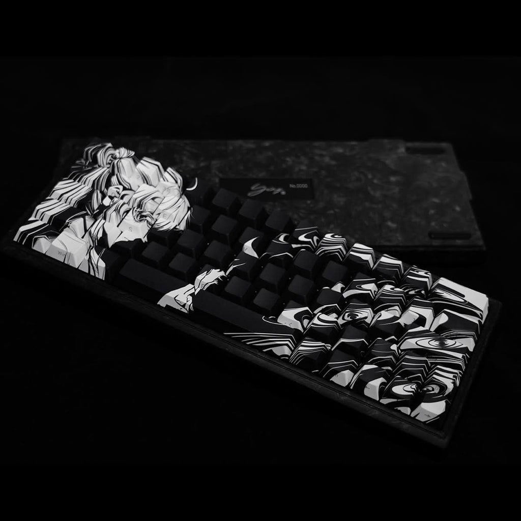 WLMOUSE Ying63 Forged Carbon Fiber HE 8K Keyboard