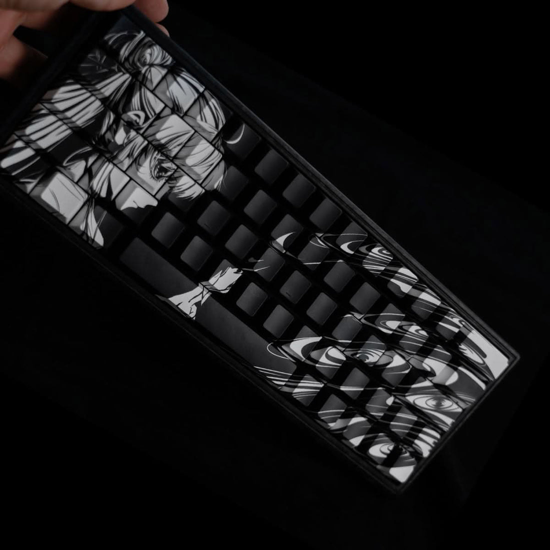 WLMOUSE Ying63 Forged Carbon Fiber HE 8K Keyboard