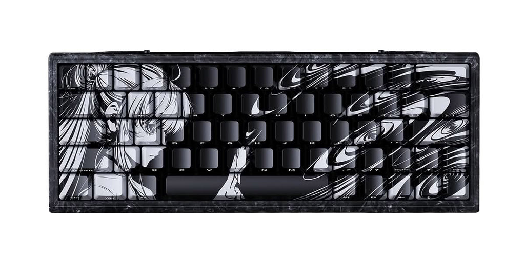 WLMOUSE Ying63 HE 8K Forged Carbon Fiber RGB Keyboard