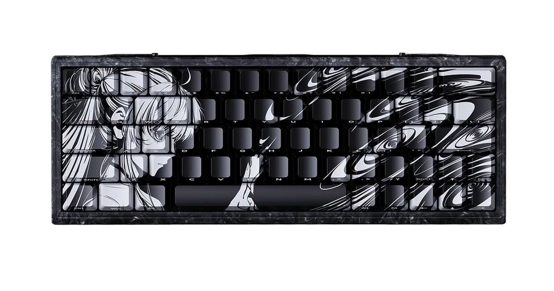 WLMOUSE Ying63 HE 8K Forged Carbon Fiber RGB Keyboard