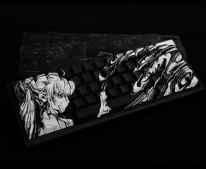 WLMOUSE Ying63 HE 8K Forged Carbon Fiber RGB Keyboard