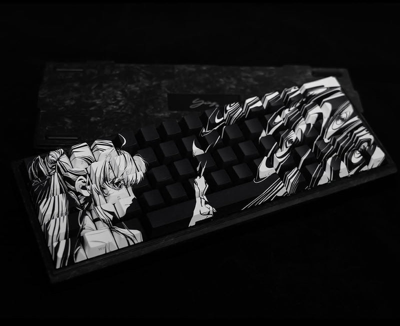 WLMOUSE Ying63 HE 8K Forged Carbon Fiber RGB Keyboard