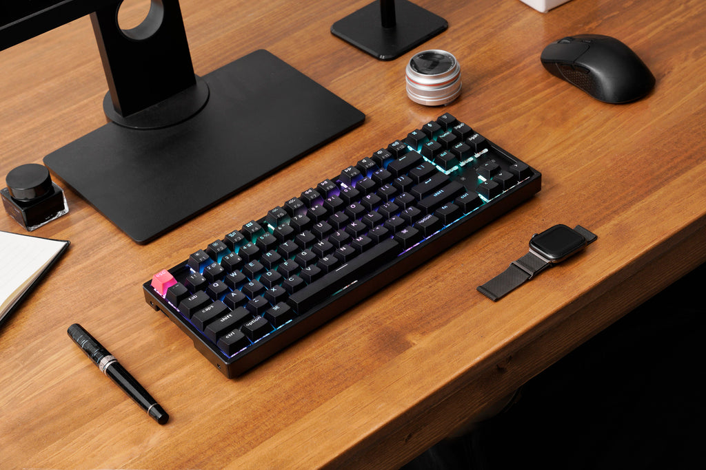 Keychron K8 QMK V2 Hotswap Wireless White LED Keyboard