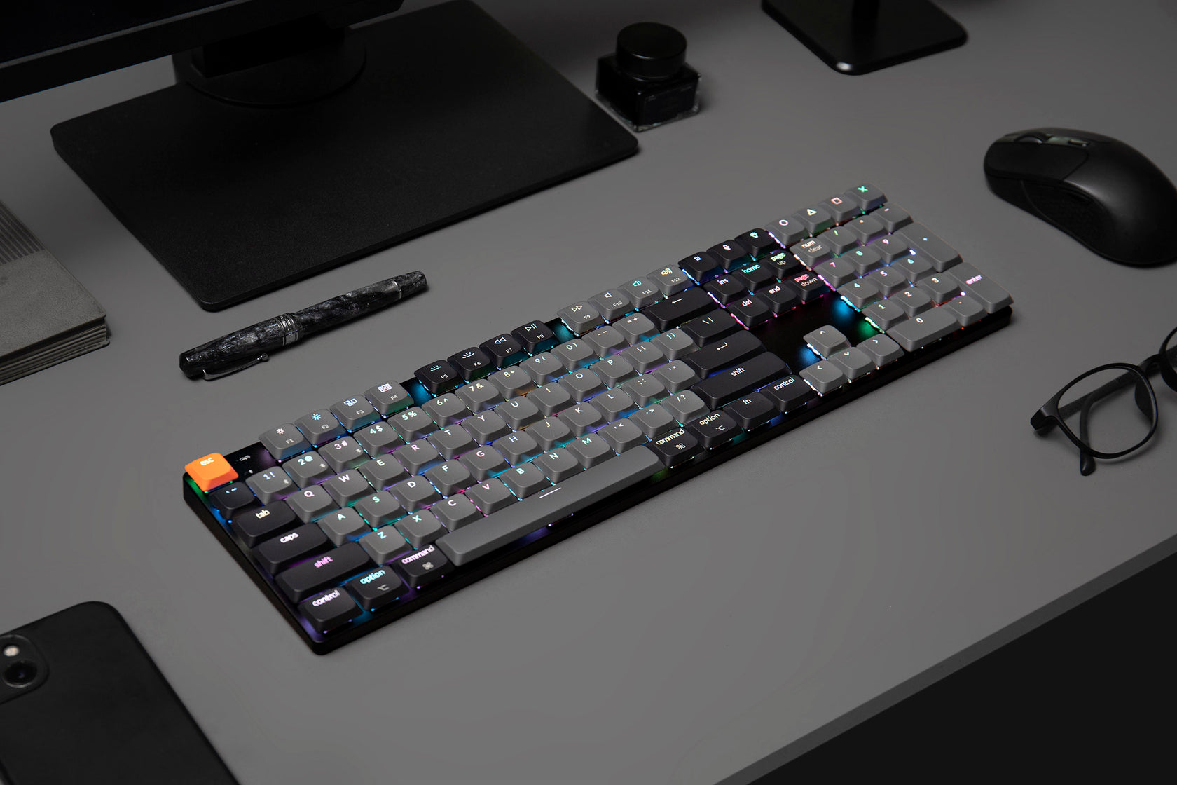 Keychron K5 QMK V2 Hotswap Wireless RGB Low Profile Keyboard