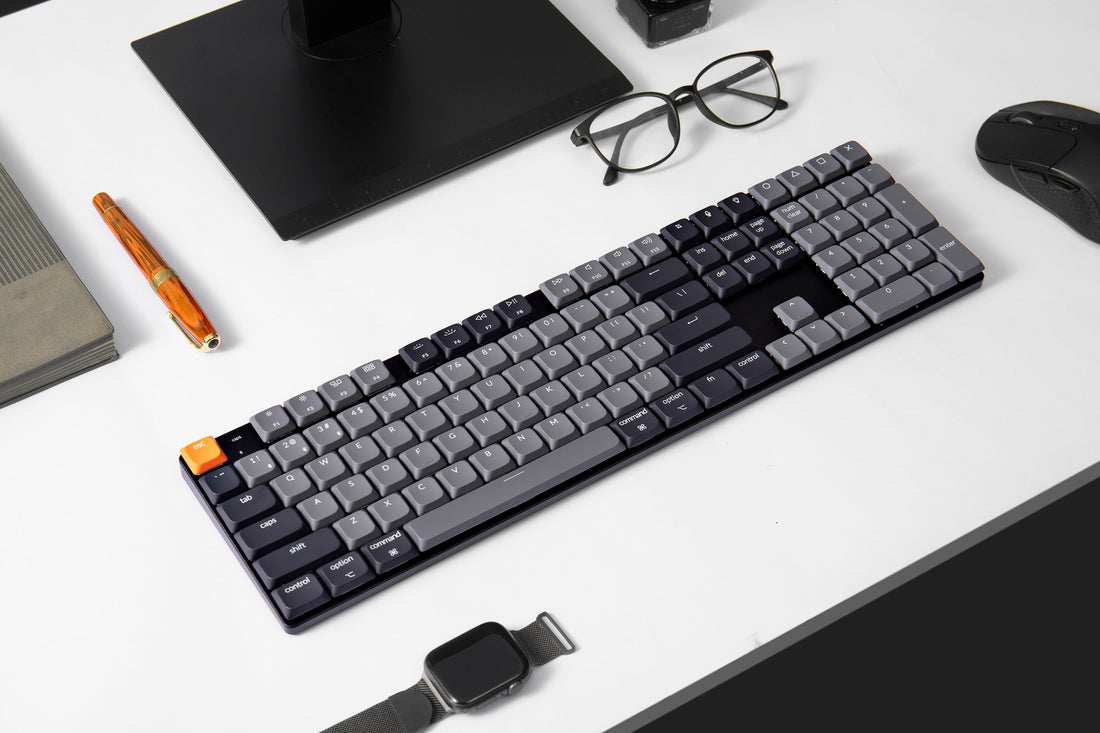 Keychron K5 QMK V2 Hotswap Wireless RGB Low Profile Keyboard