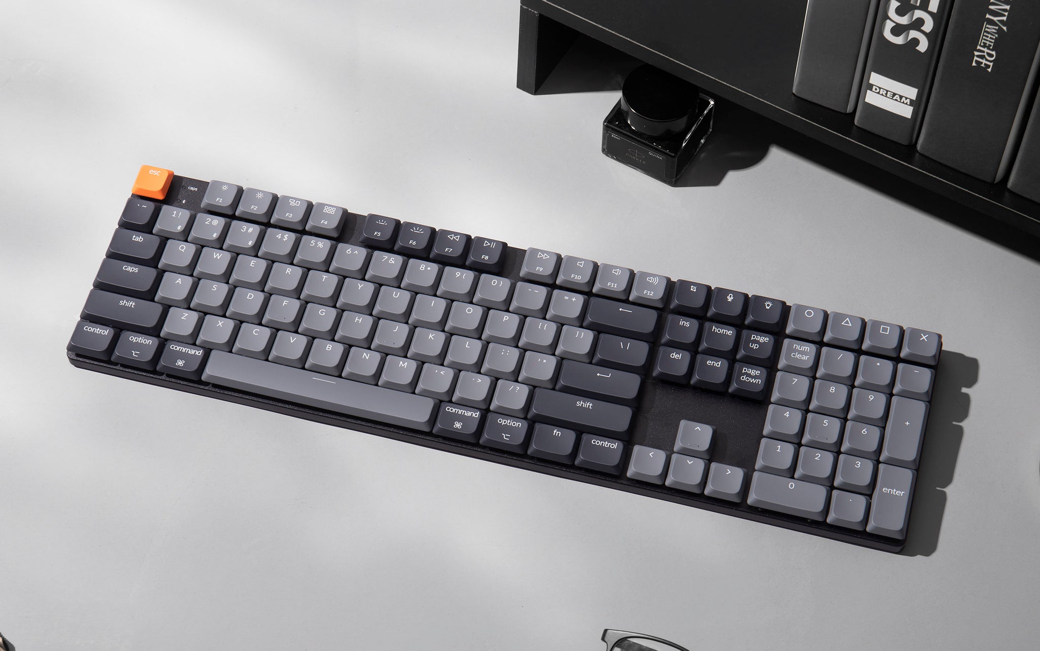 Keychron K5 QMK V2 Hotswap Wireless RGB Low Profile Keyboard