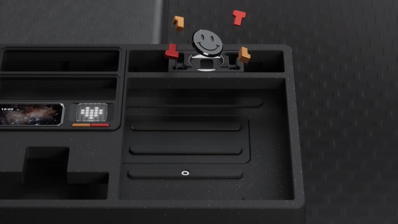 Qwertykeys QK101 WK Aluminum Barebones Wireless DIY Keyboard Kit