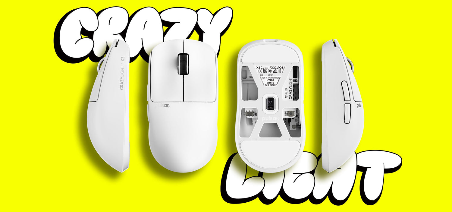 Pulsar X2 CrazyLight Wireless 8K Mouse