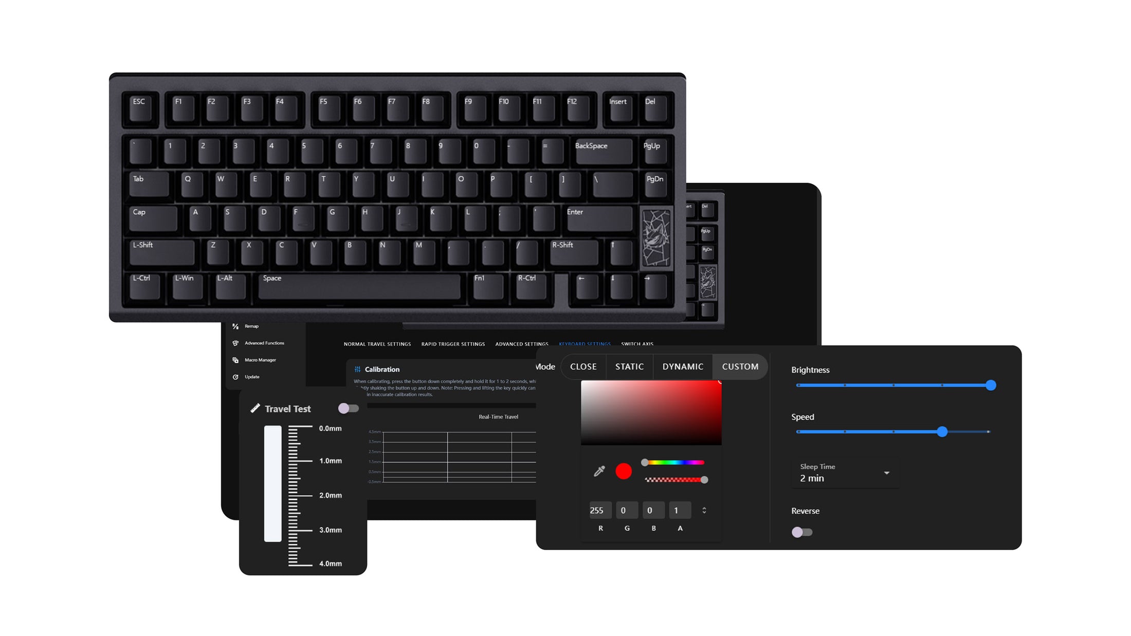 Chilkey Slice75 HE 8K Aluminum Keyboard