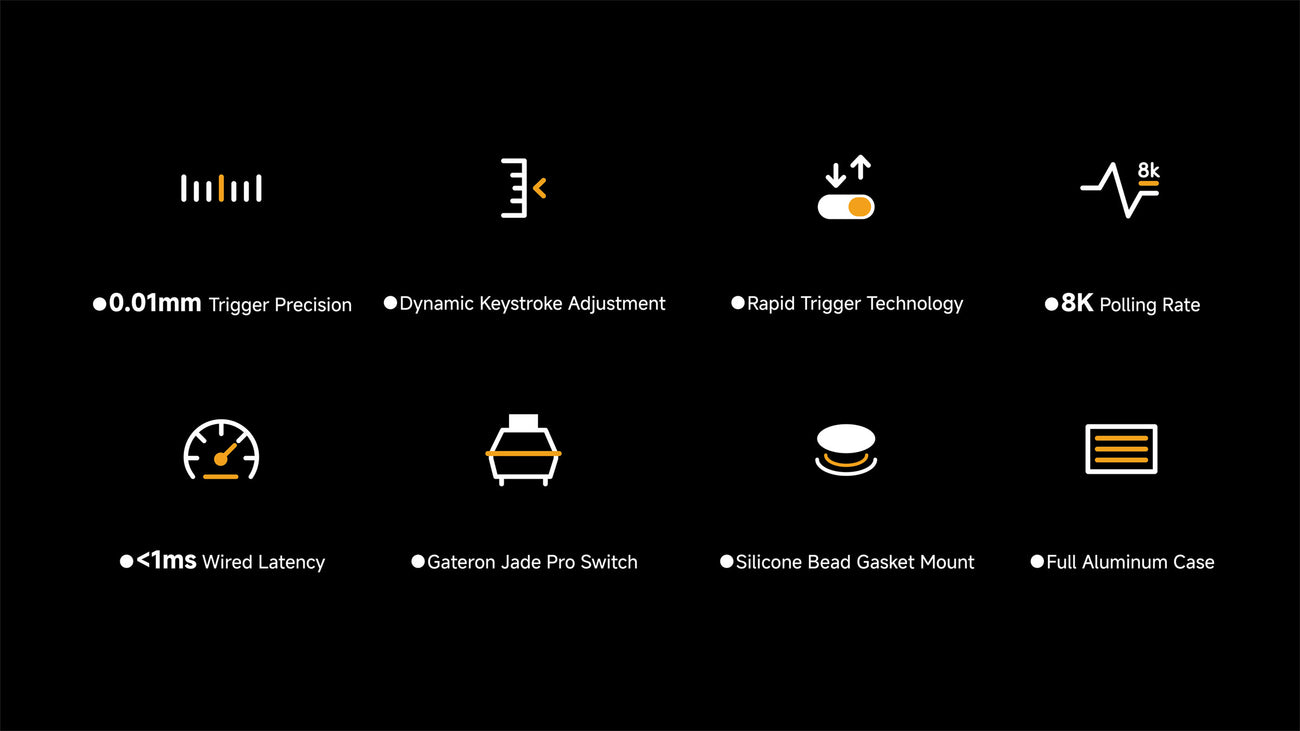 Chilkey Slice75 HE 8K Aluminum Keyboard