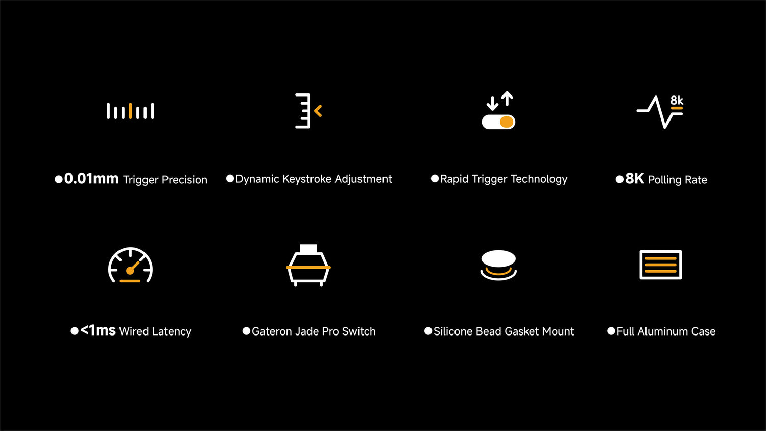 Chilkey Slice75 HE 8K Aluminum Keyboard