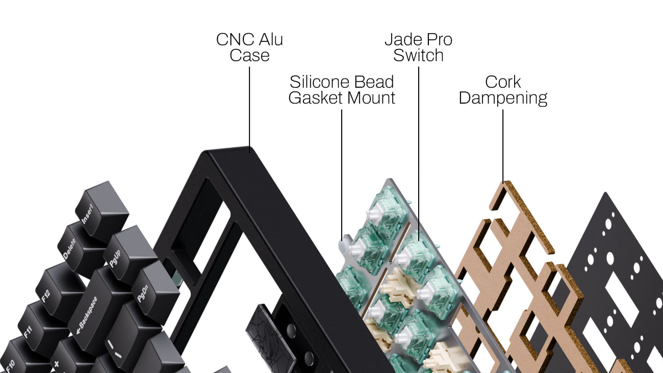 Chilkey Slice75 HE 8K Aluminum Keyboard