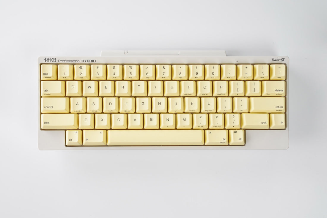 HHKB Dandelion 60 Key Topre Keycap Set