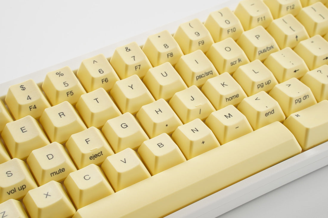 HHKB Dandelion 60 Key Topre Keycap Set