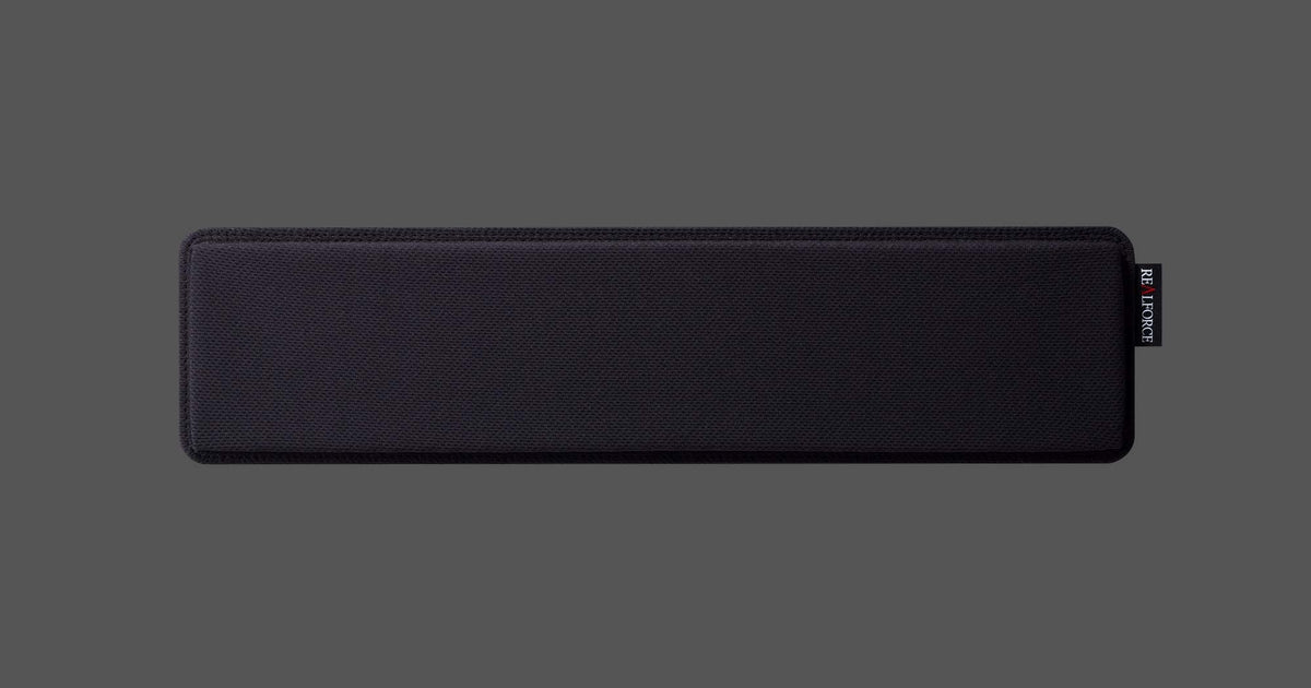 Realforce Geltron Black TKL Wrist Rest