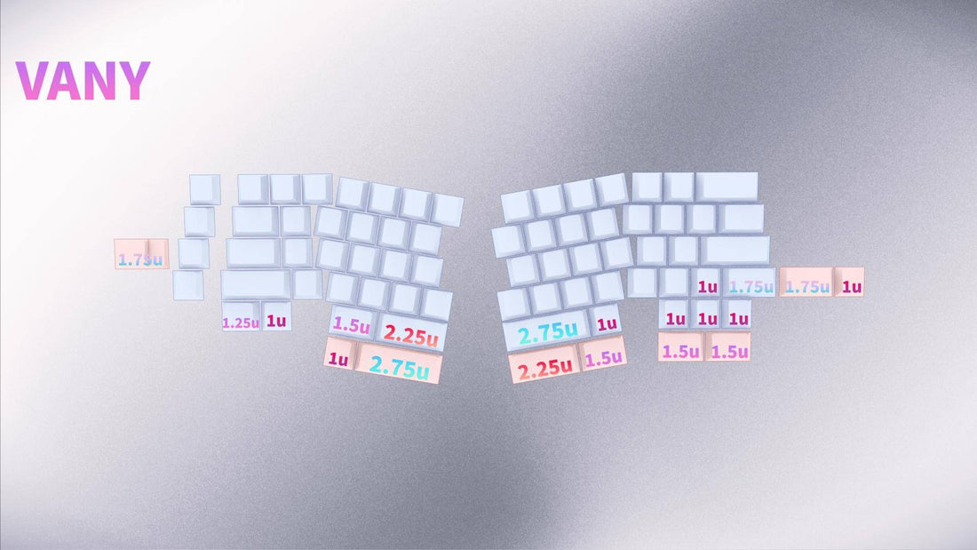 Whatever Studio Vany Alice Aluminum Barebones Keyboard Kit Group Buy