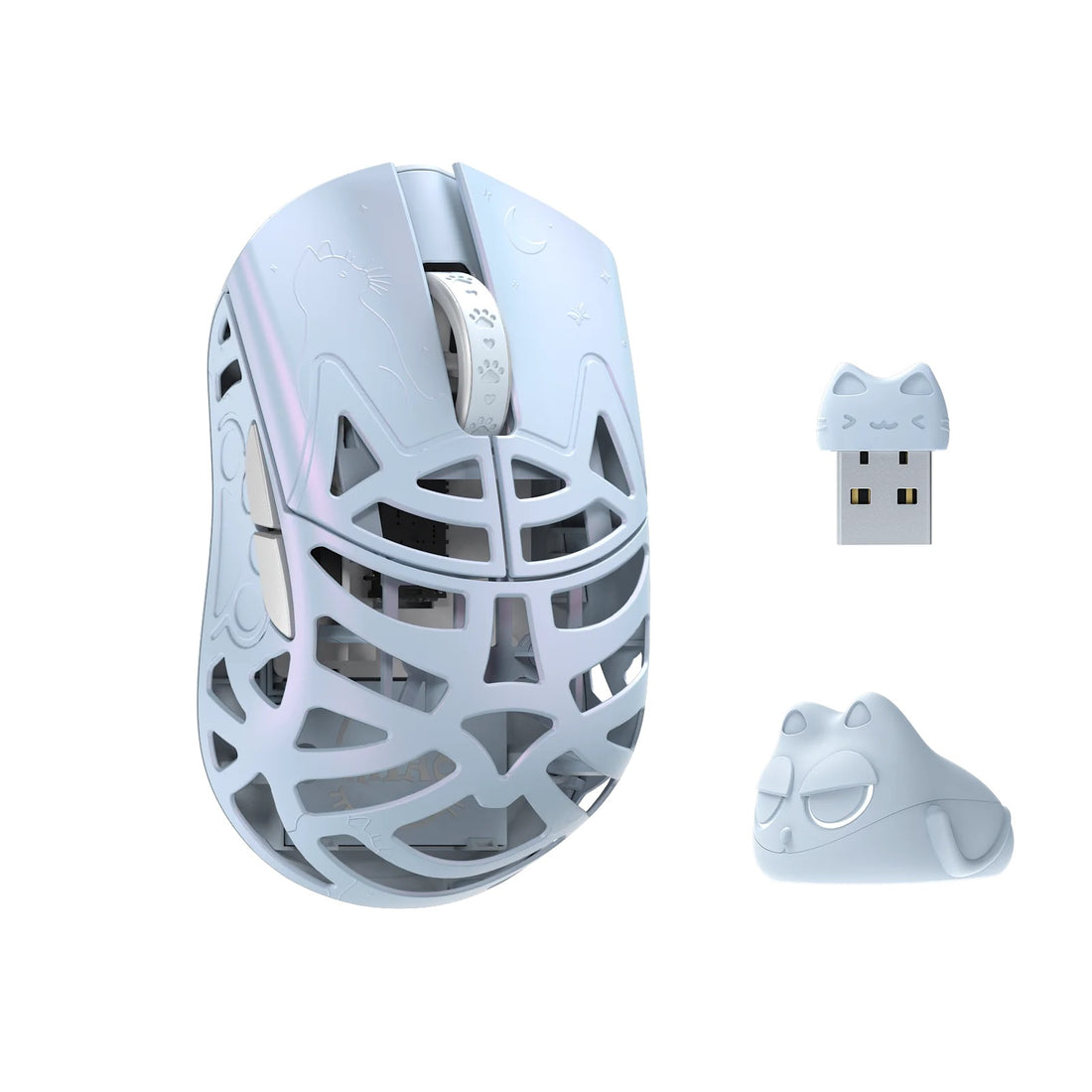 MK x WLMOUSE Beast Miao 8K Wireless Mouse