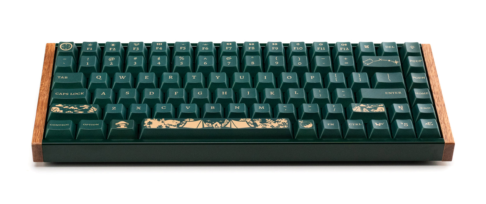 MK x Keychron K2 HE Special Edition Sylvan Hollow 75% Wood Wireless Ke