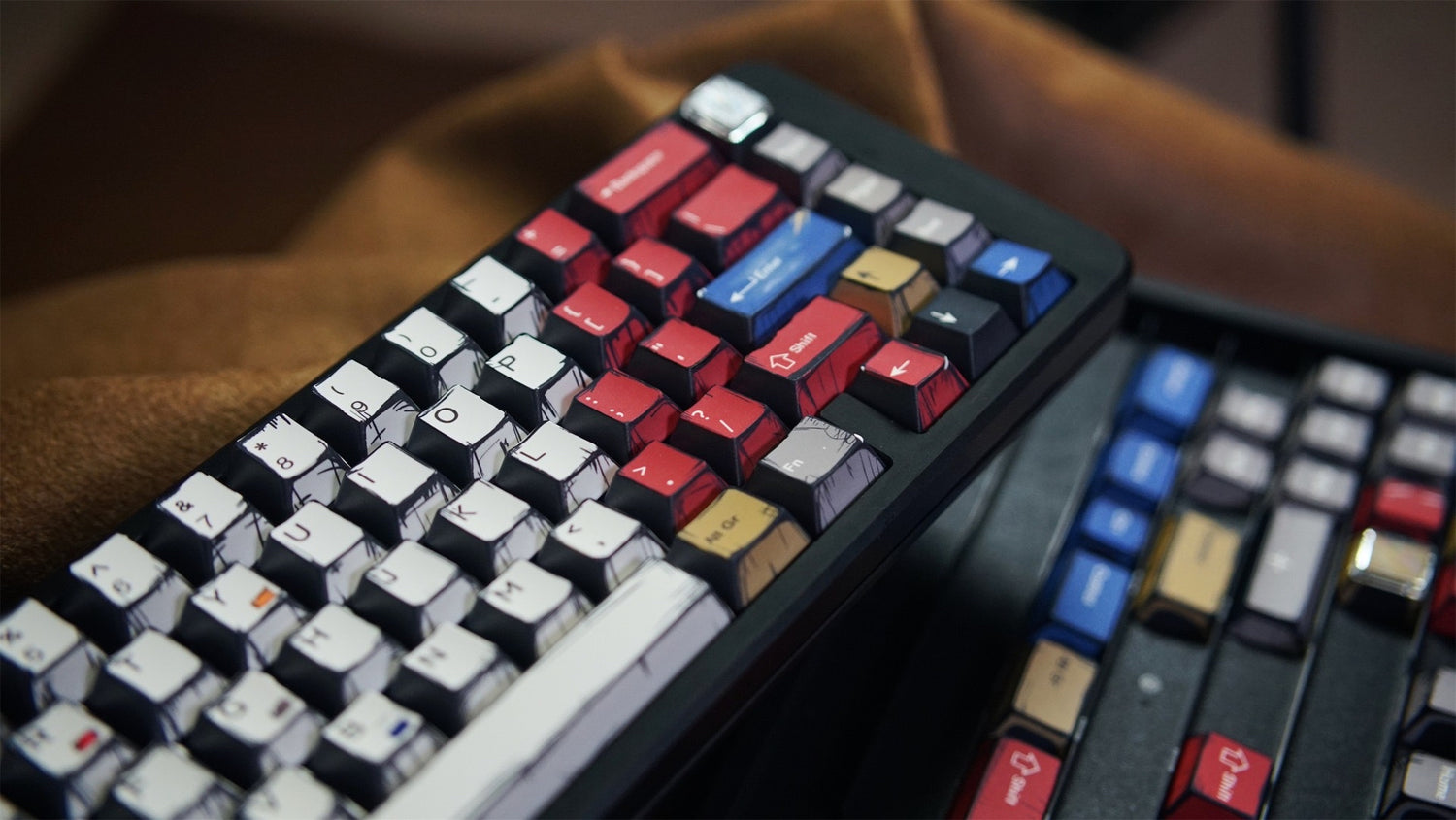 Click Inc Comic Cherry Profile Dye Sub Keycaps