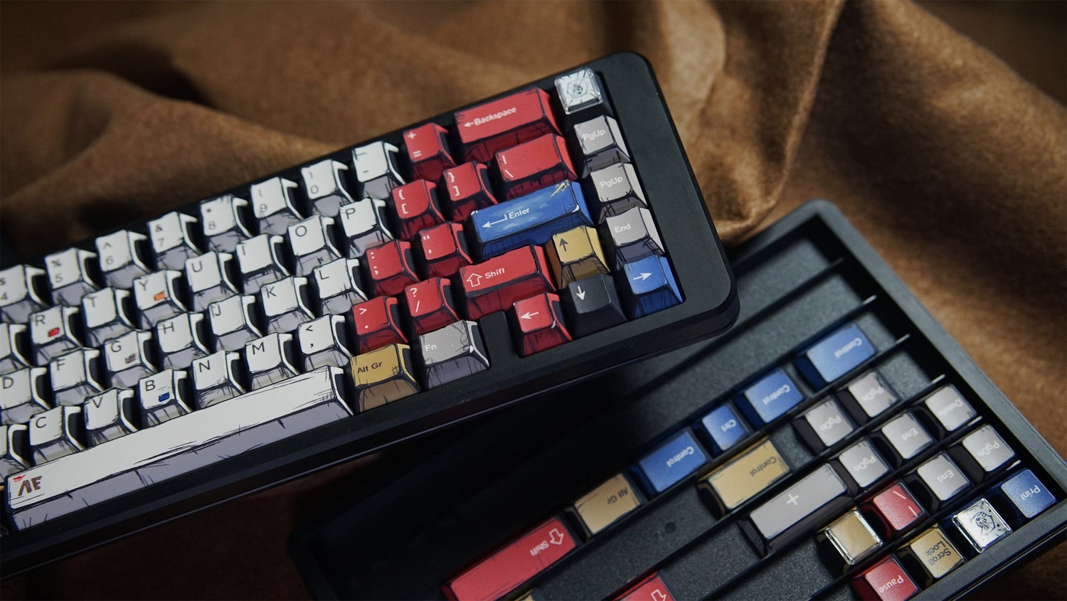 Click Inc Comic Cherry Profile Dye Sub Keycaps