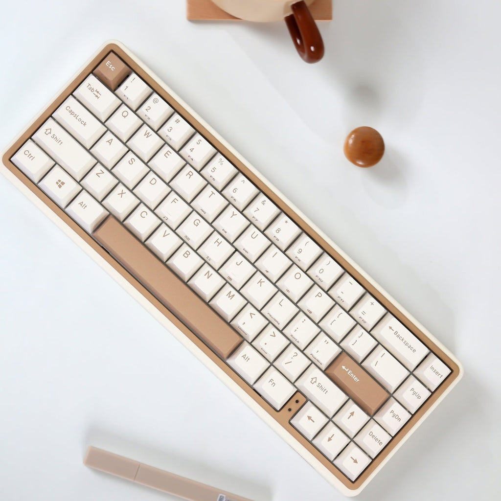 Varmilo Minilo VXT67 Latte 65% Wireless Hotswap RGB Keyboard