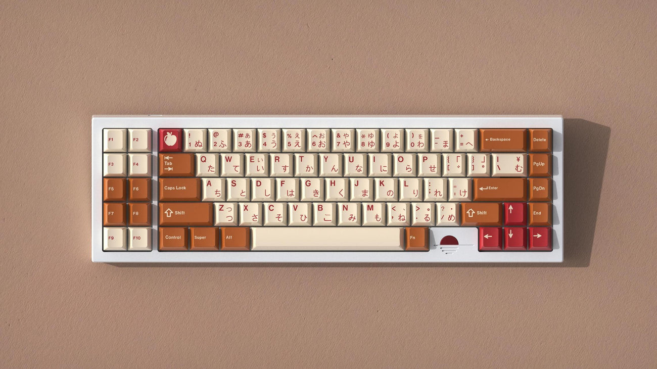 GMK Harvest Cherry Profile Double Shot ABS Keycap Set