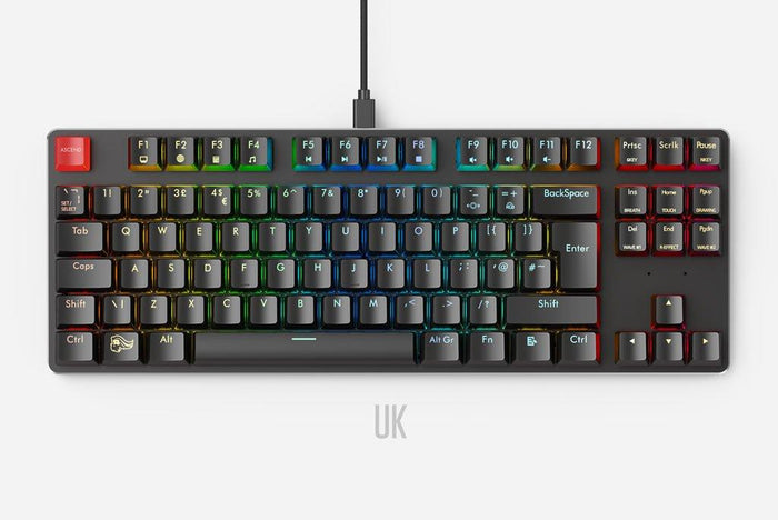 Glorious PC GMMK Customizable / Barebones ISO TKL RGB LED Mechanical K