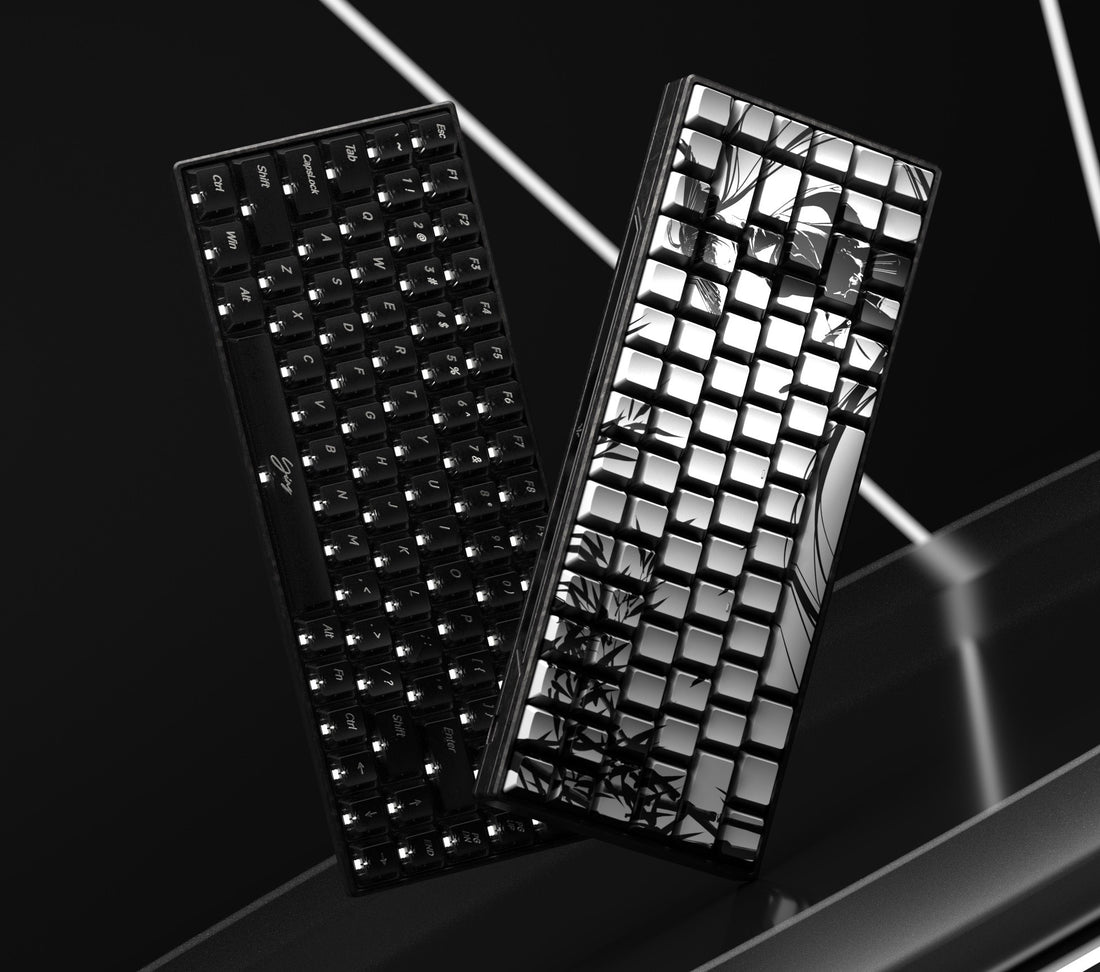 WLMOUSE Ying75 HE Forged Carbon Fiber RGB 8K Keyboard