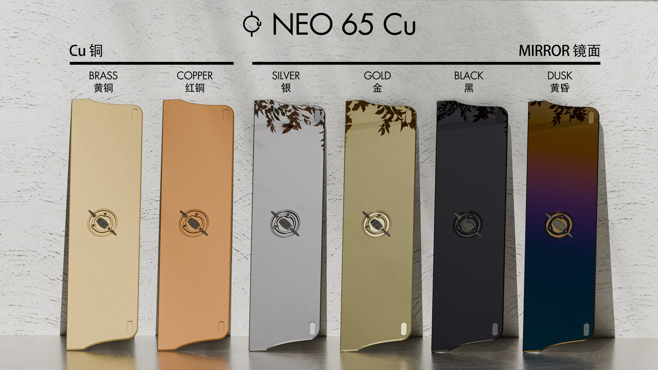 Neo65 Cu Aluminum Plateless Barebones Hotswap Wireless DIY Keyboard Ki
