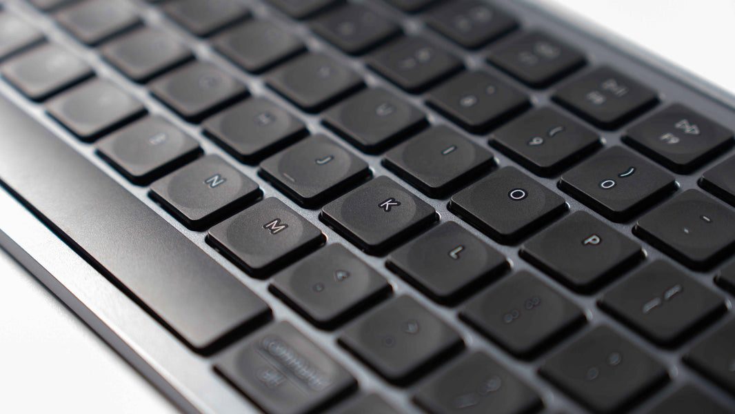 Keyboards with low profile keycaps