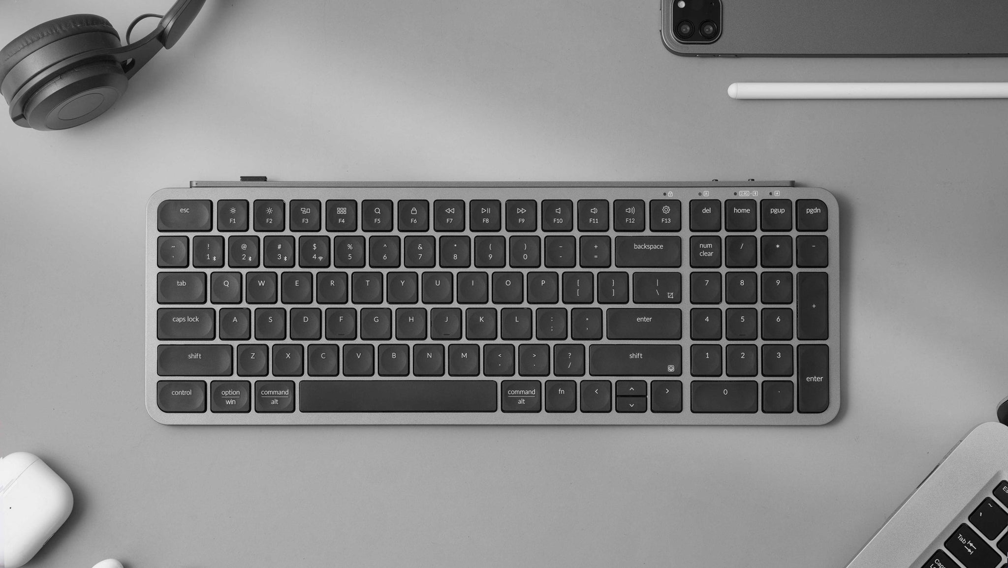 Kechron B2 Pro Wireless Low Profile Keyboard