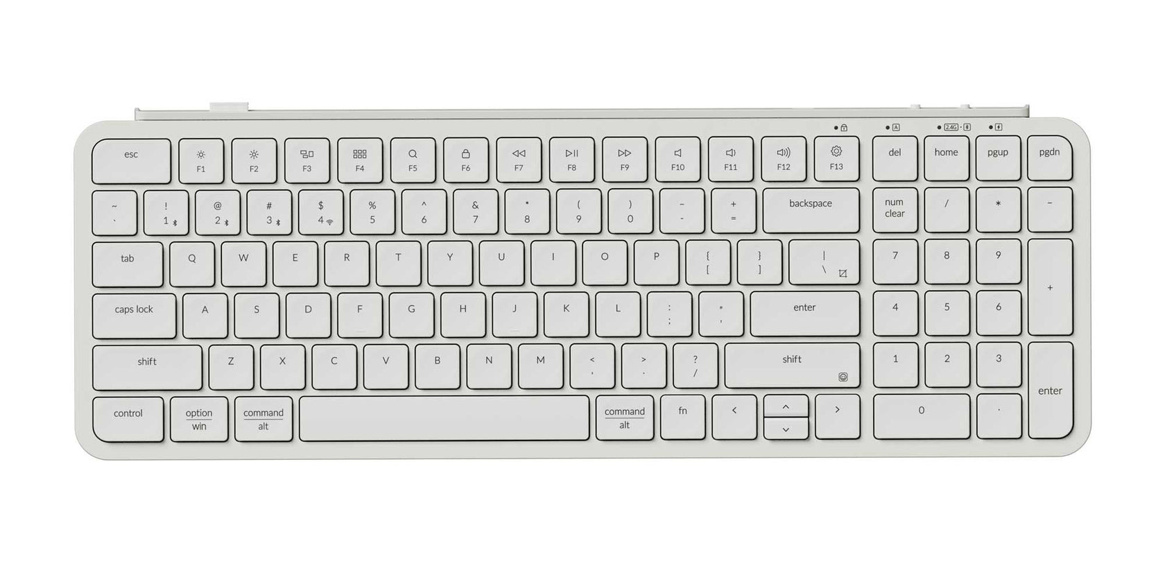Kechron B2 Pro Wireless Low Profile Keyboard