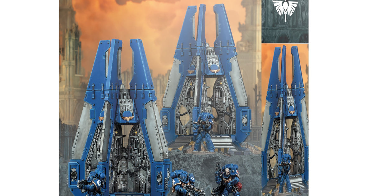 Warhammer 40000 Space Marines Drop Pods