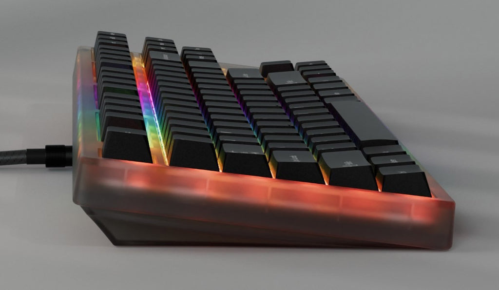 KBDFans Tiger Lite Gaming Venom HE 8K Barebones TKL DIY Keyboard Kit